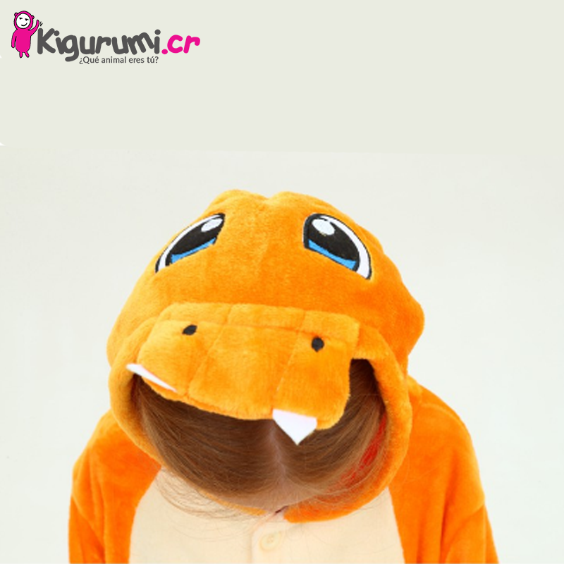 Disfraz de Charmander - Cosplay de Pokemon para Niños Tamaño 110 (95 cm ...